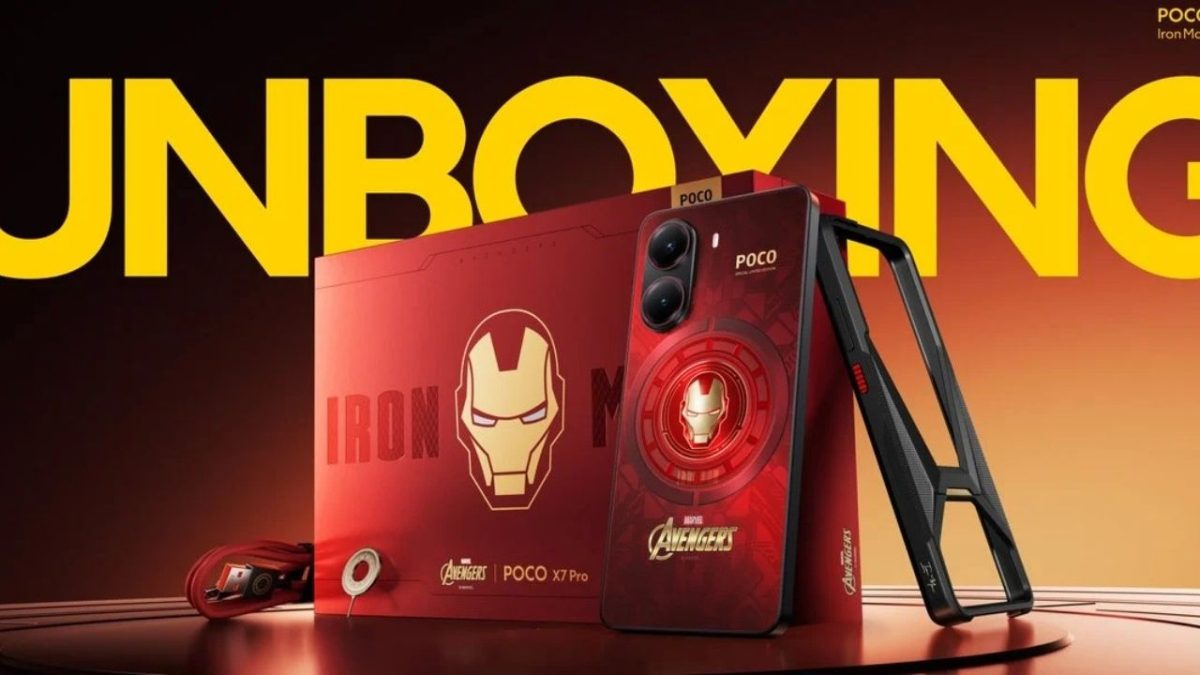 POCO X7 Pro Iron Man Limited Edition tanıtıldı